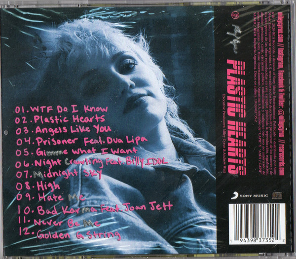 Miley Cyrus – Plastic Hearts(CD)/2020/ – Menart