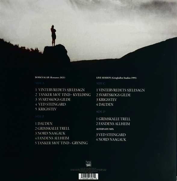 Borknagar – Borknagar(2LP,Remastered 2021,DLX edition,25th Anniversary ...