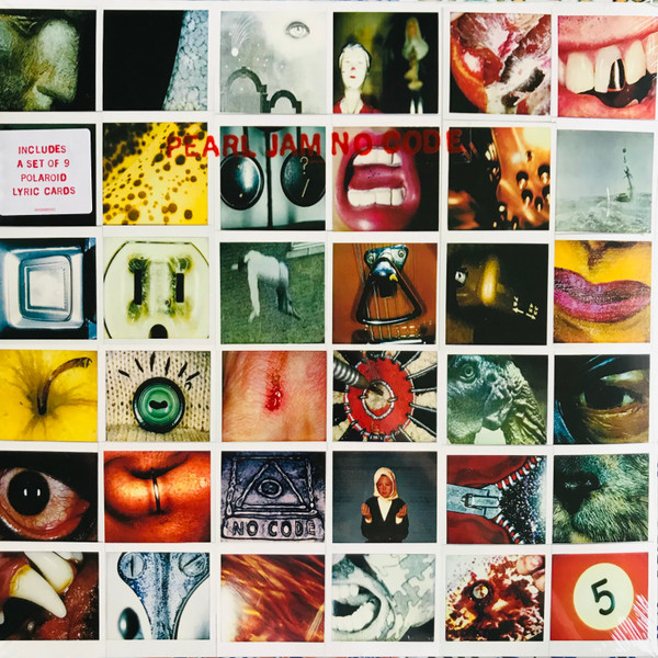 Pearl Jam – No Code (+set of polaroid lyric cards 2021),Delux – Menart