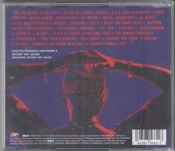 Chris Brown-Breezy(cd,2022) – Menart