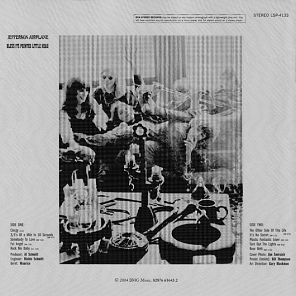 Jefferson Airplane – Bless Its Pointed Little Head/1969,cd 2004/ – Menart