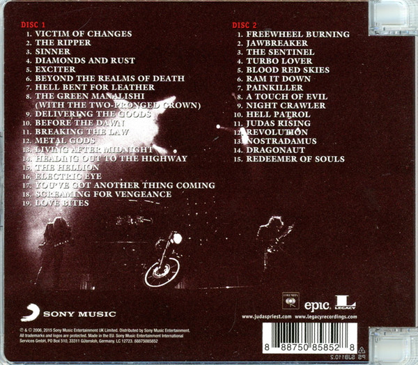 Judas Priest – The Essential Judas Priest(2cd,2015,jewel box) – Menart