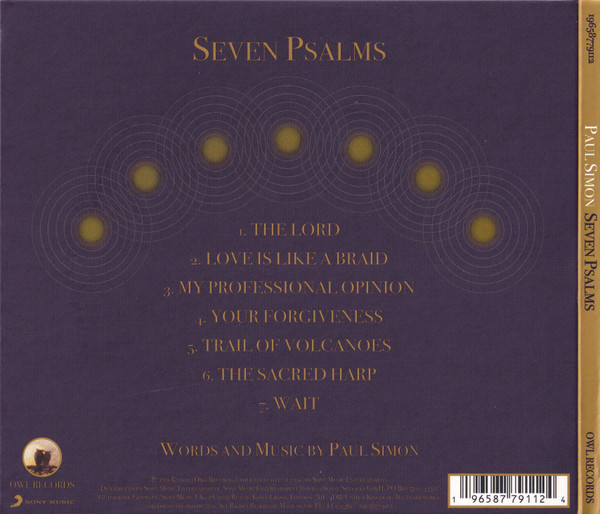 Paul Simon – Seven Psalms(LP,2023) – Menart