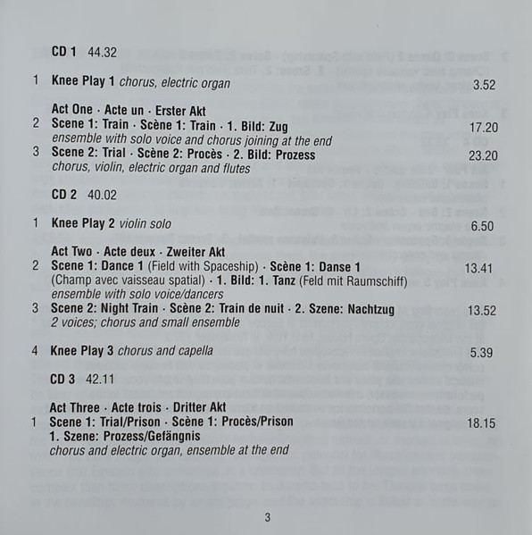 The Philip Glass Ensemble · Michael Riesman – Einstein On The Beach(4cd ...