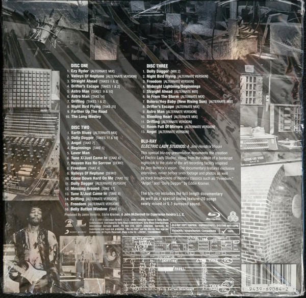 Jimi Hendrix – Electric Lady Studios: A Jimi Hendrix Vision(3cd+BRD ...